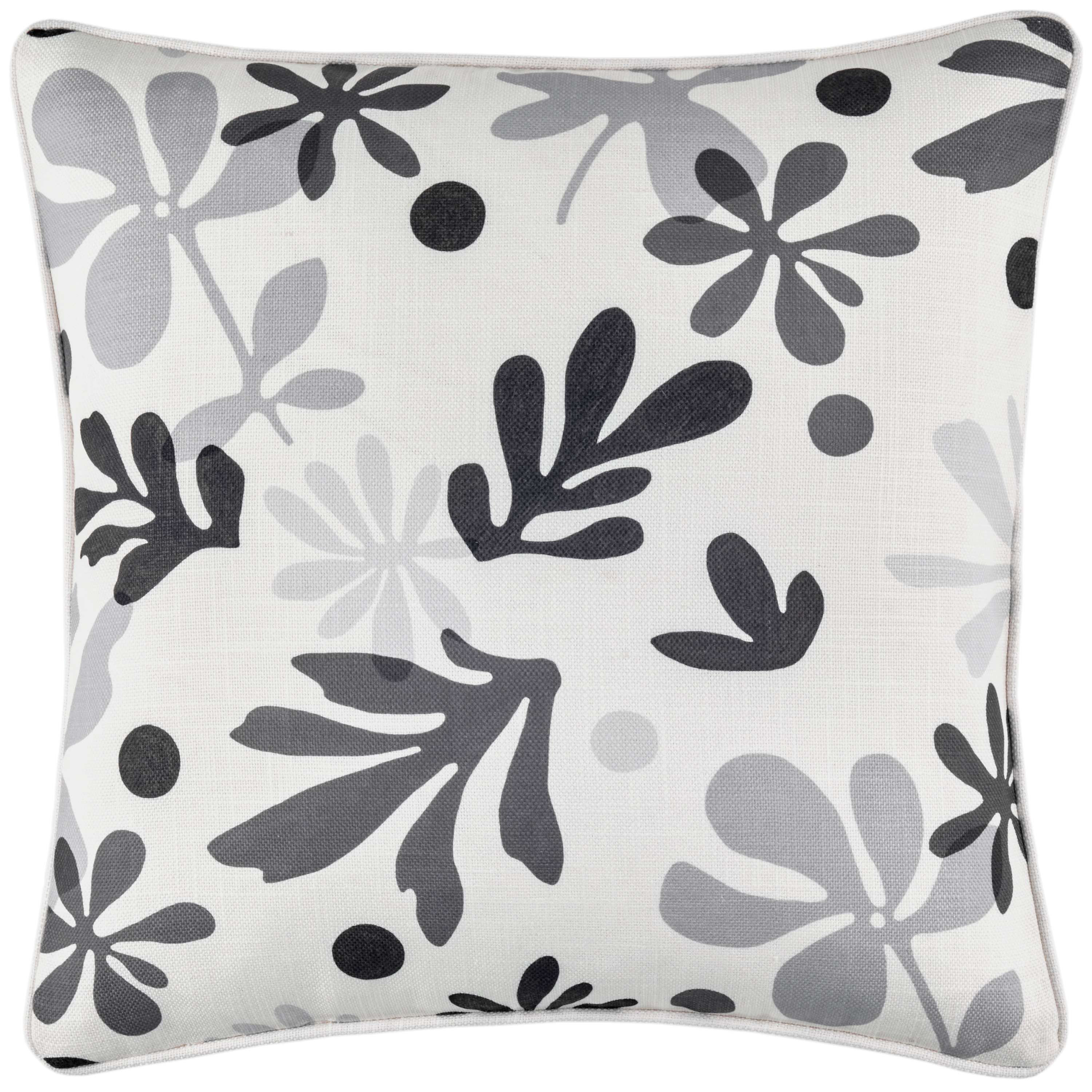 Fresh American Henri Grey Indoor/Outdoor Decorative Pillow | Wayfair