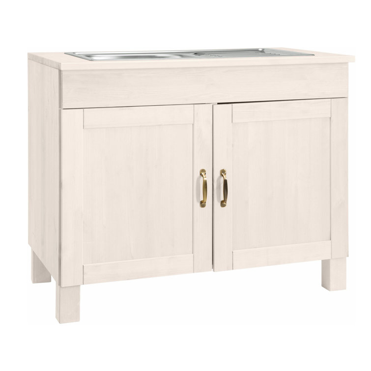 Brambly Cottage Martindale 100cm Free-Standing Vanity Unit Base ...