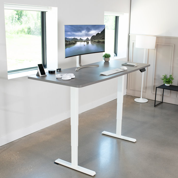 VIvo Electric 71" x 30" Stand Up Desk Workstation, 2B7B Series ...