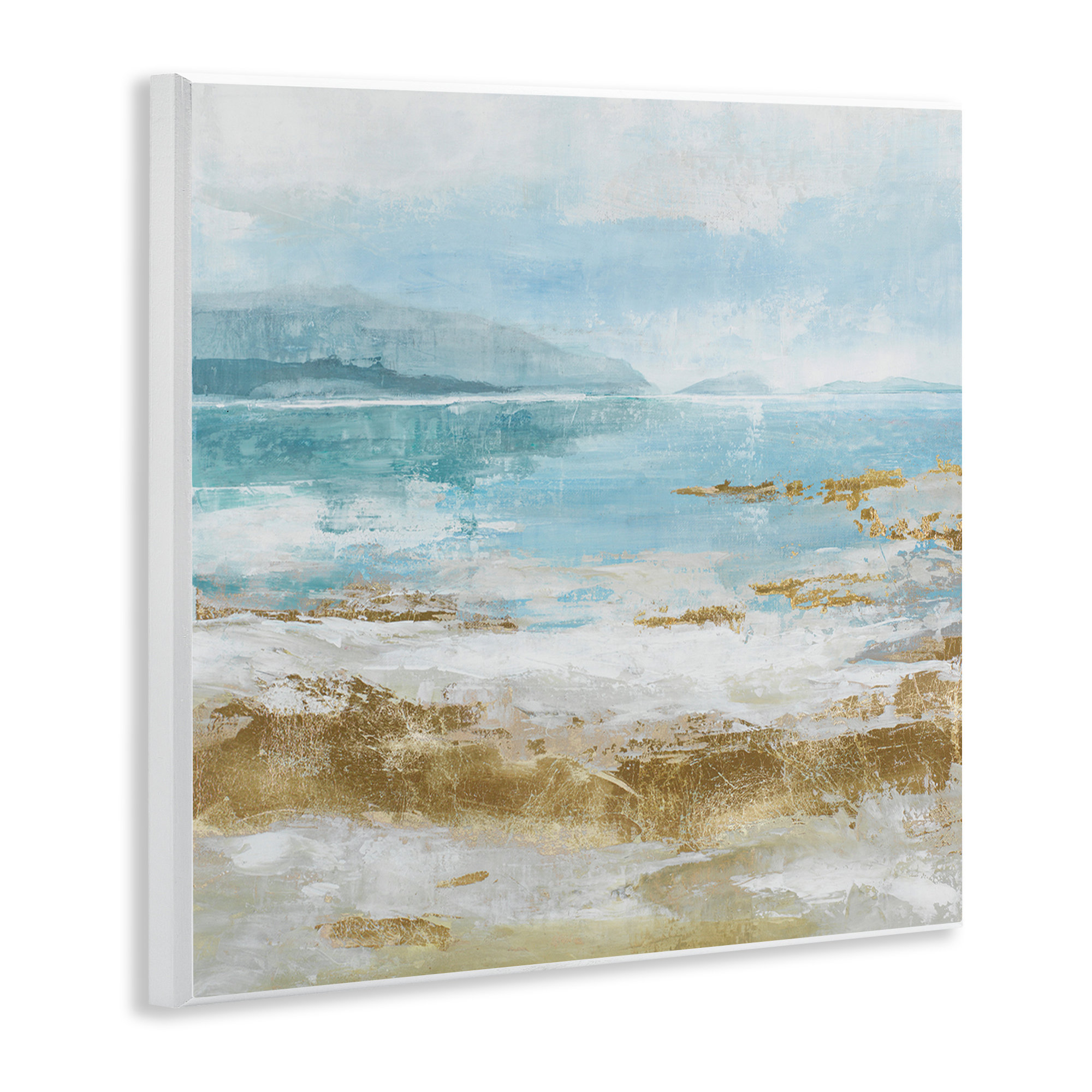 Highland Dunes Distressed Beach Landscape Wall Plaque Art by Max Maxx ...