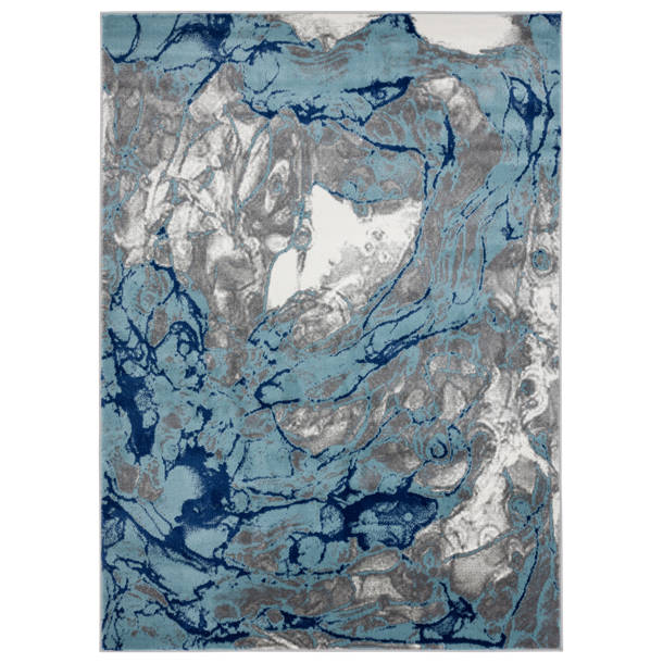 Everly Quinn Devola Abstract Rug & Reviews | Wayfair