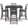 Lark Manor™ Bridson Counter Height Dining Table and Bar Stools (Set of ...