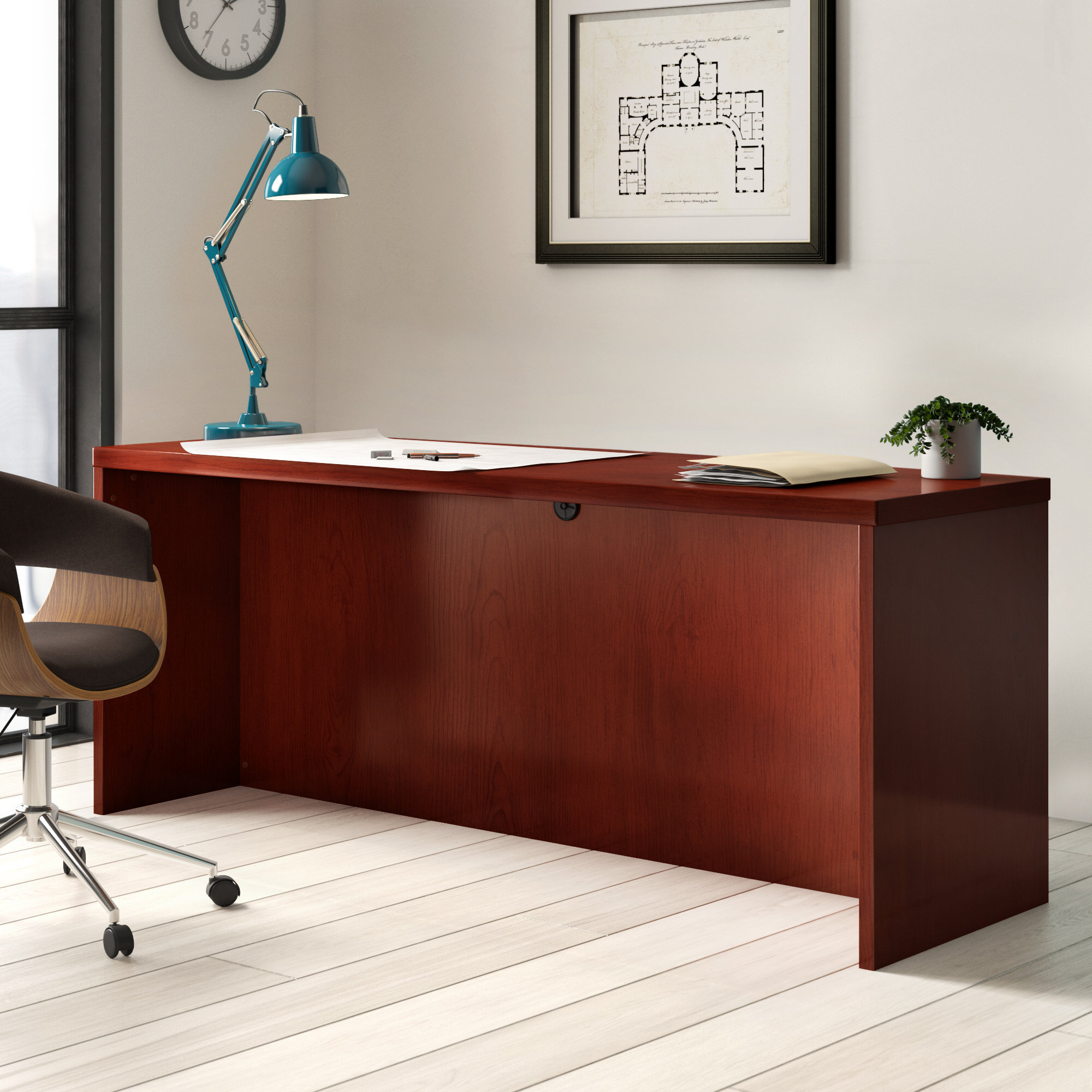 Safco Products Company Mira Series Desk Shell | Wayfair