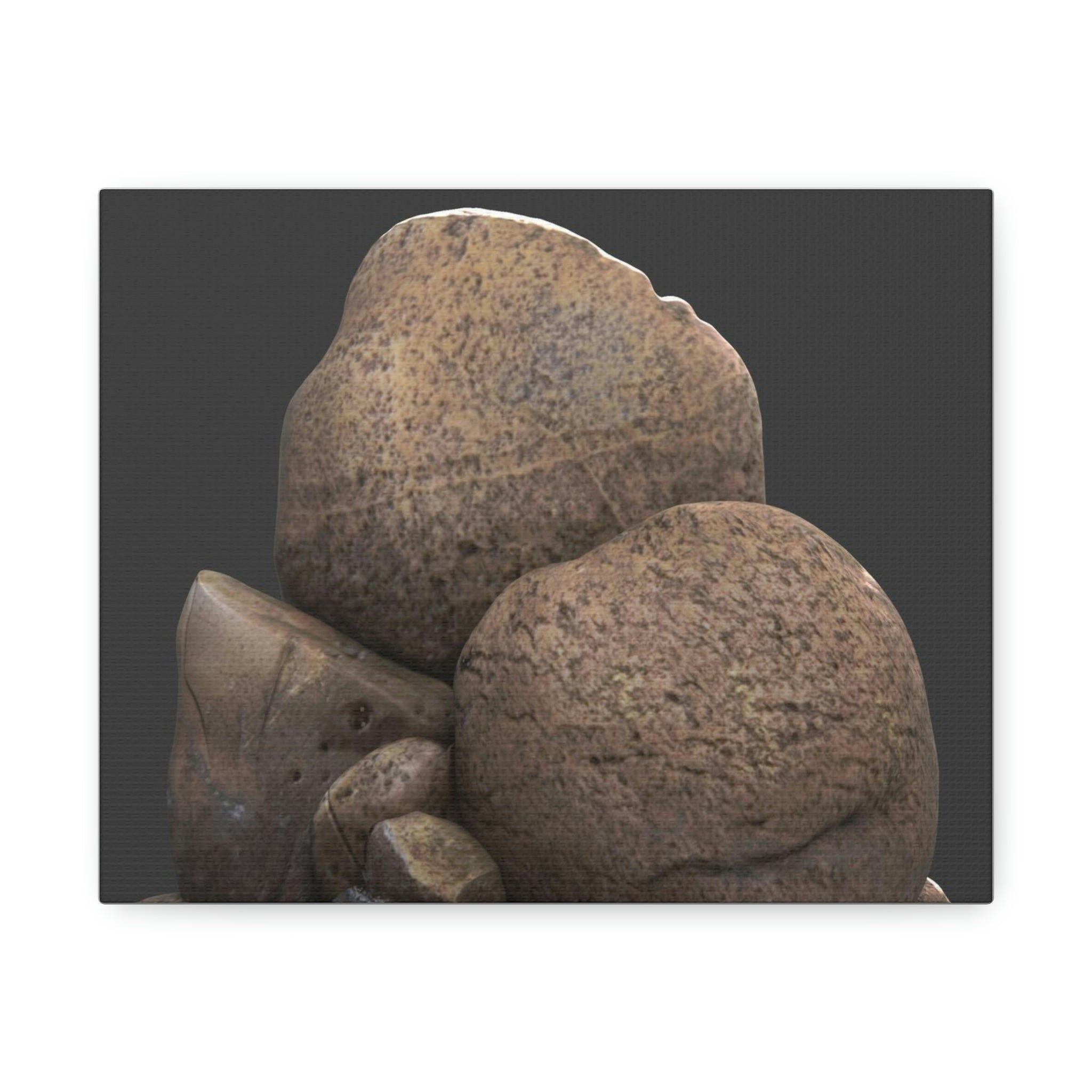 Loon Peak® Rocks by Kelly Johnson - Wrapped Canvas Graphic Art | Wayfair