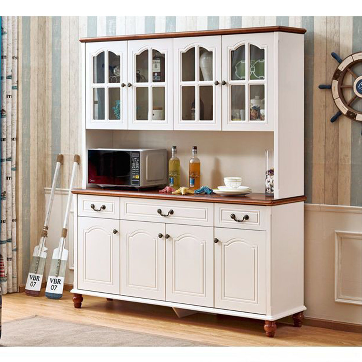 Rosalind Wheeler American Country Storage Food Cabinet | Wayfair