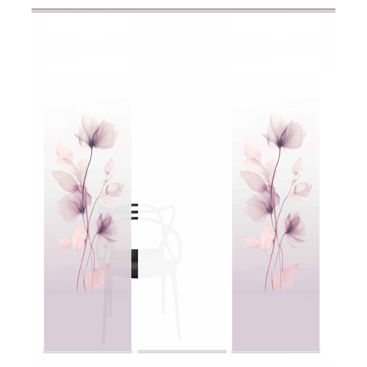 East Urban Home Polyester Room Darkening Track Insert Sliding Panel ...