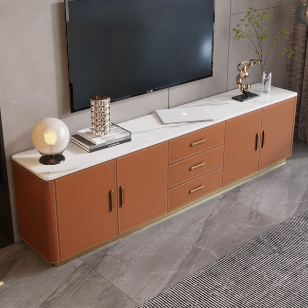 Dainty Table TM669070410769DT&Size 86.61'' Media Console | Wayfair