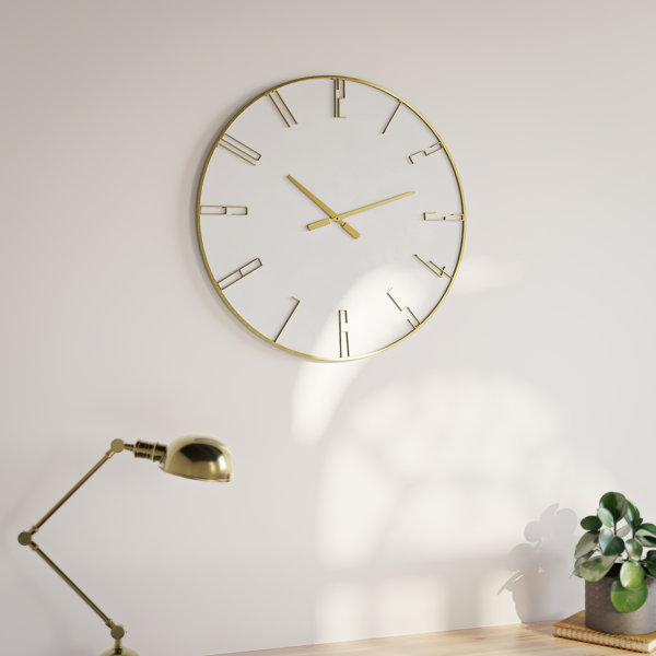 Gold Wall Clocks | Gold Wall Clock For Living Room & Large Gold Clock