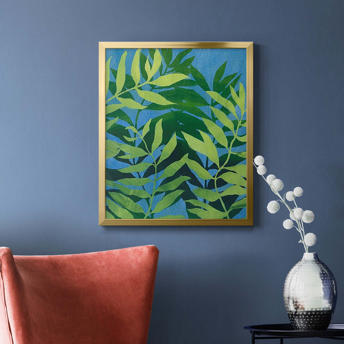 Dakota Fields Ocean Vines I Premium Framed Canvas - Ready to Hang | Wayfair