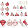 The Holiday Aisle® 35Pcs Valentines Heart Shaped Ornaments Gift Pack ...