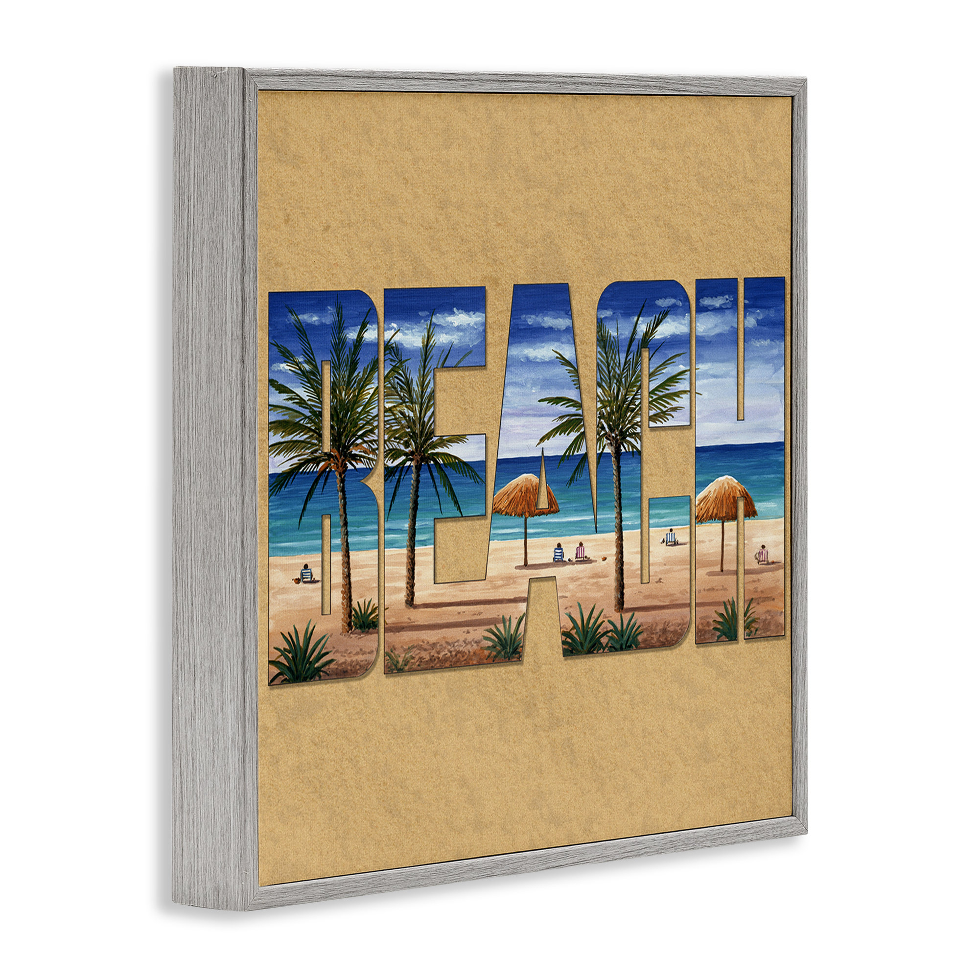 Ebern Designs Tropical Beach Typography Giclee Art by Art Brands ...