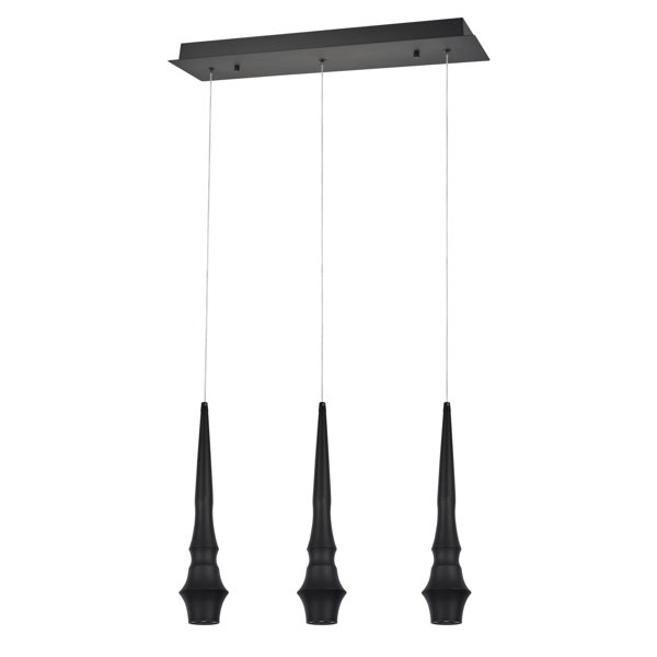 Aspen Creative Corporation 3 - Light Kitchen Island Pendant | Wayfair