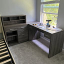 Wade Logan® Aschley Computer Desk Home Office Corner Storage Drawers L ...