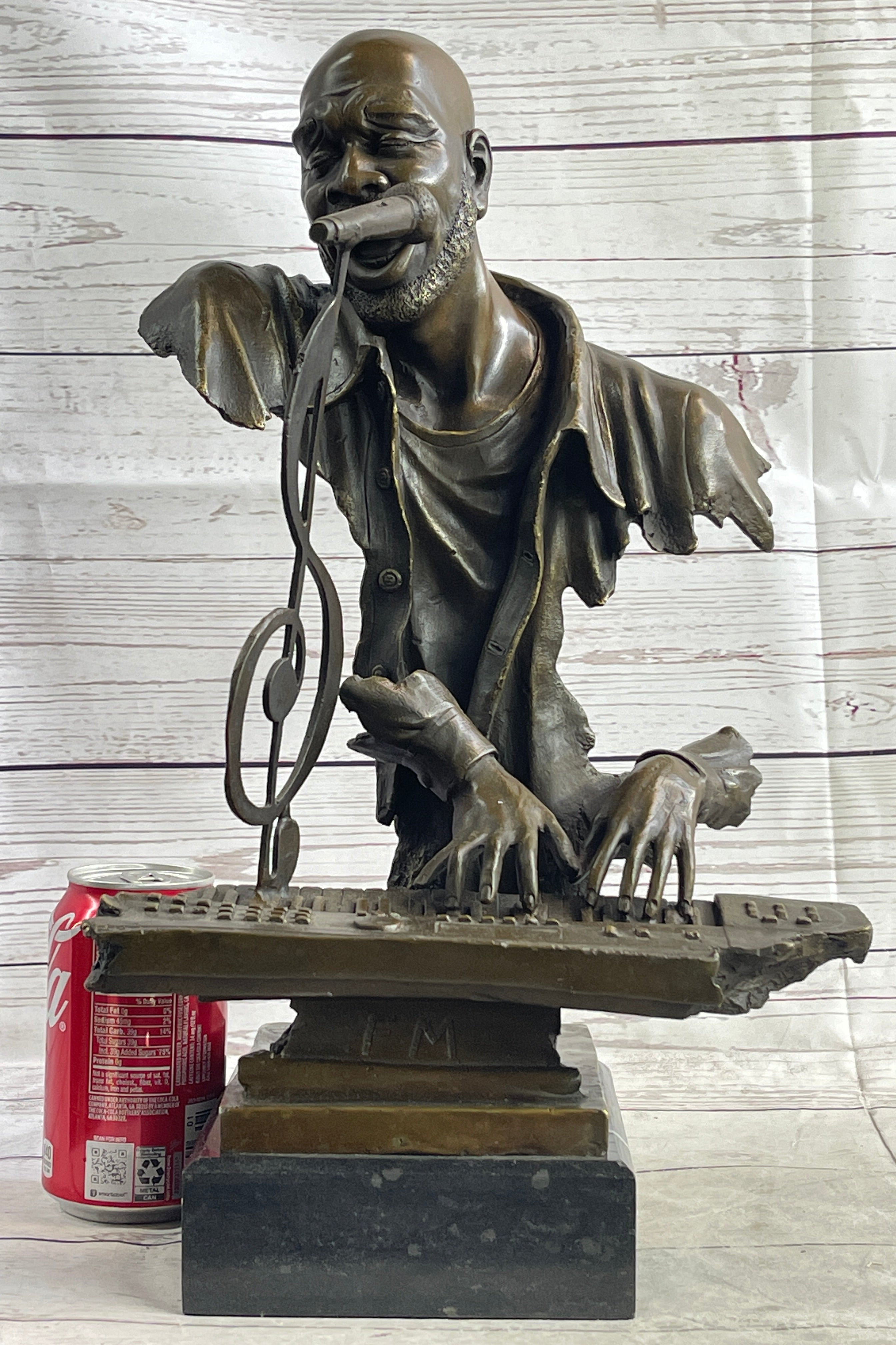Canora Grey Isaac Hayes Bronze Sculpture African American Black Art ...