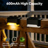 SolarEra Solar Powered Integrated LED Deck Lights Outdoor Waterproof ...