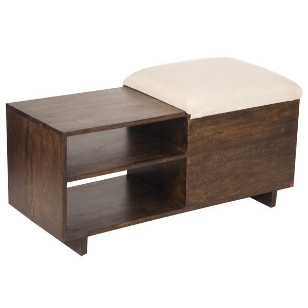 Latitude Run® Merrina Solid Wood Storage Bench | Wayfair