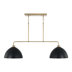 Capital Lighting Ross 2 - Light Dimmable Modern Linear Chandelier ...