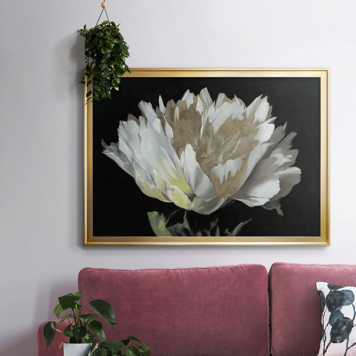 Winston Porter WHITE PEONY | Wayfair