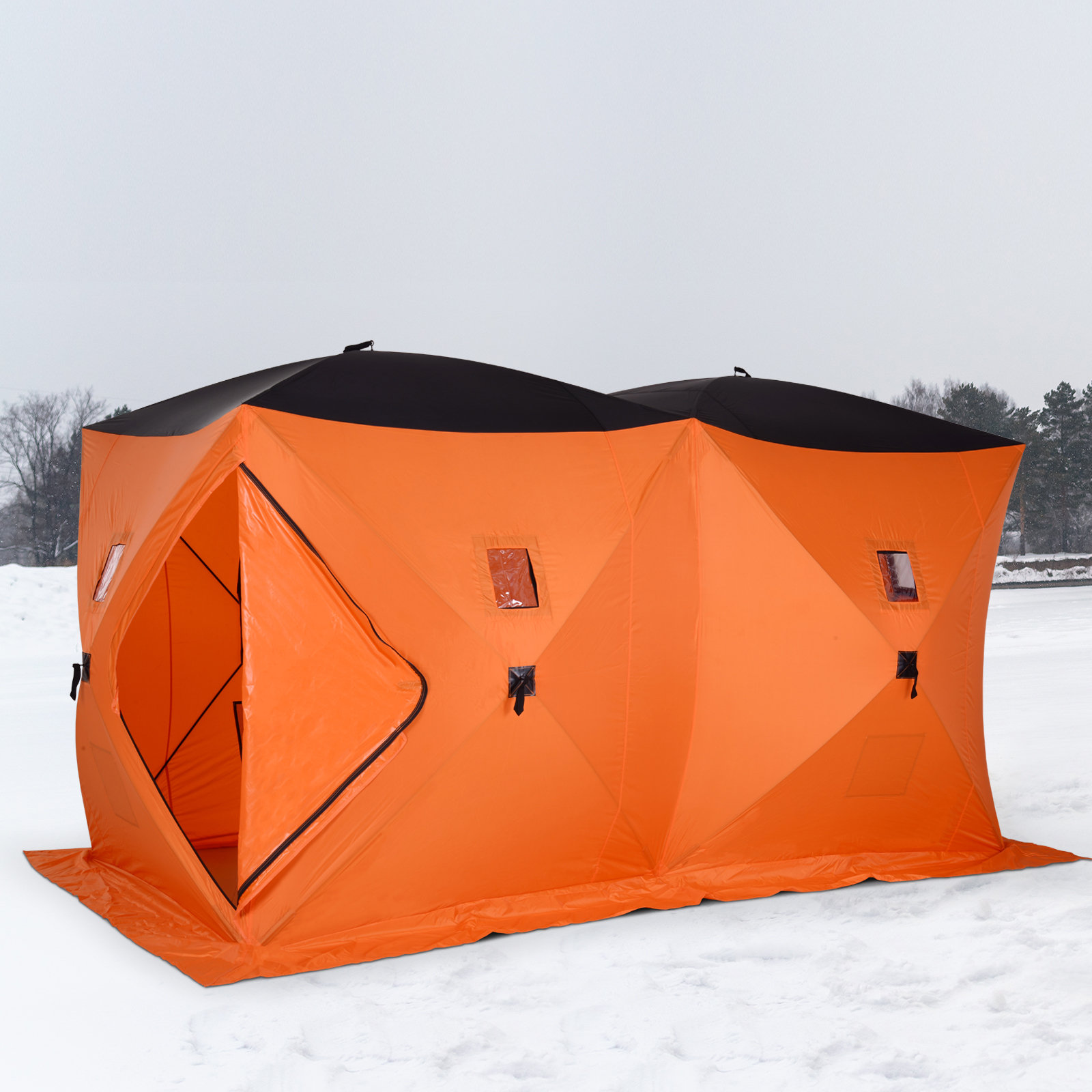Outsunny Portable 8 Person Tent with Carry Bag & Reviews - Wayfair Canada