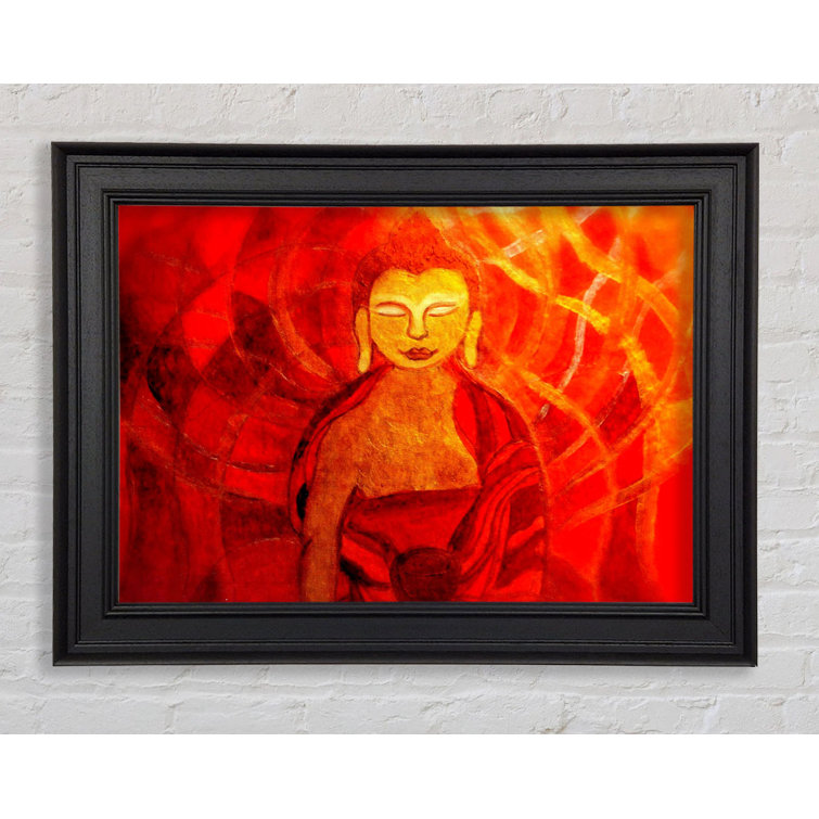Latitude Vive Buddha Beautiful Buddhism - Single Picture Frame Art ...