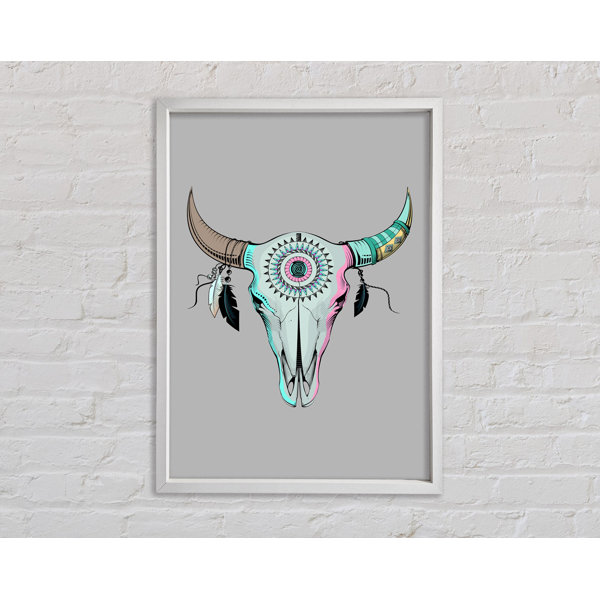 Bright Star Goats Head - Single Picture Frame Print on Canvas | Wayfair ...