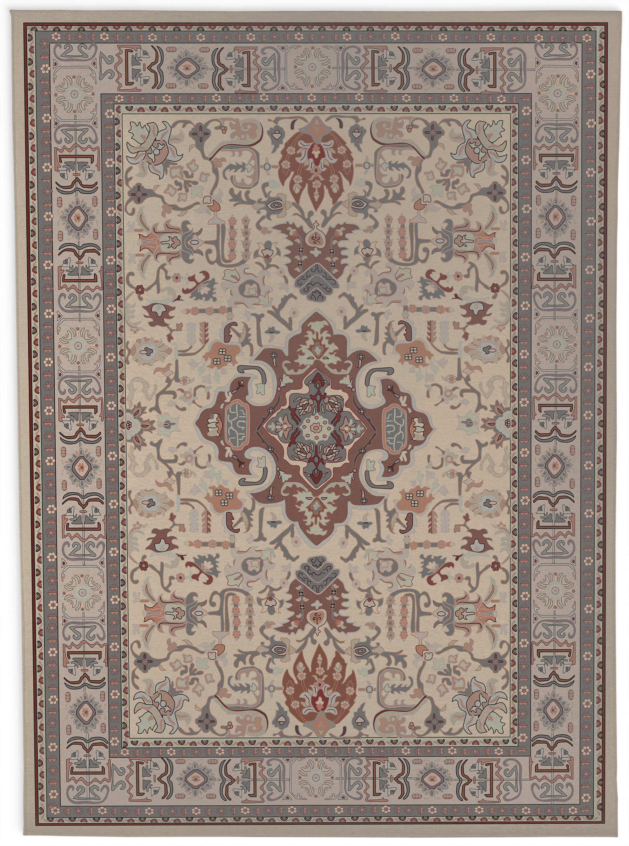 Bungalow Rose DESERT SAND Kitchen Mat By Bungalow Rose | Wayfair