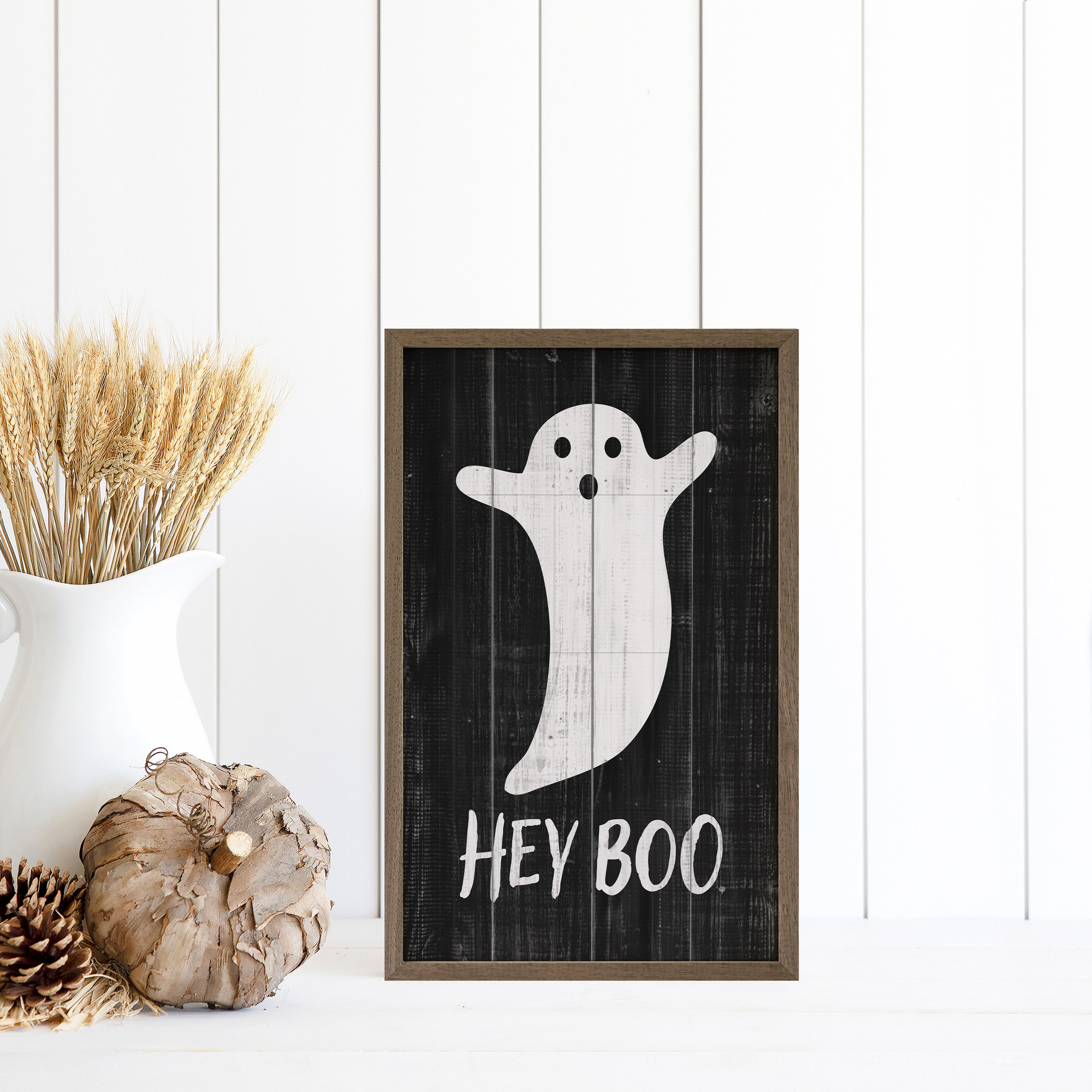 The Holiday Aisle® Hey Boo Ghost Black - Wayfair Canada