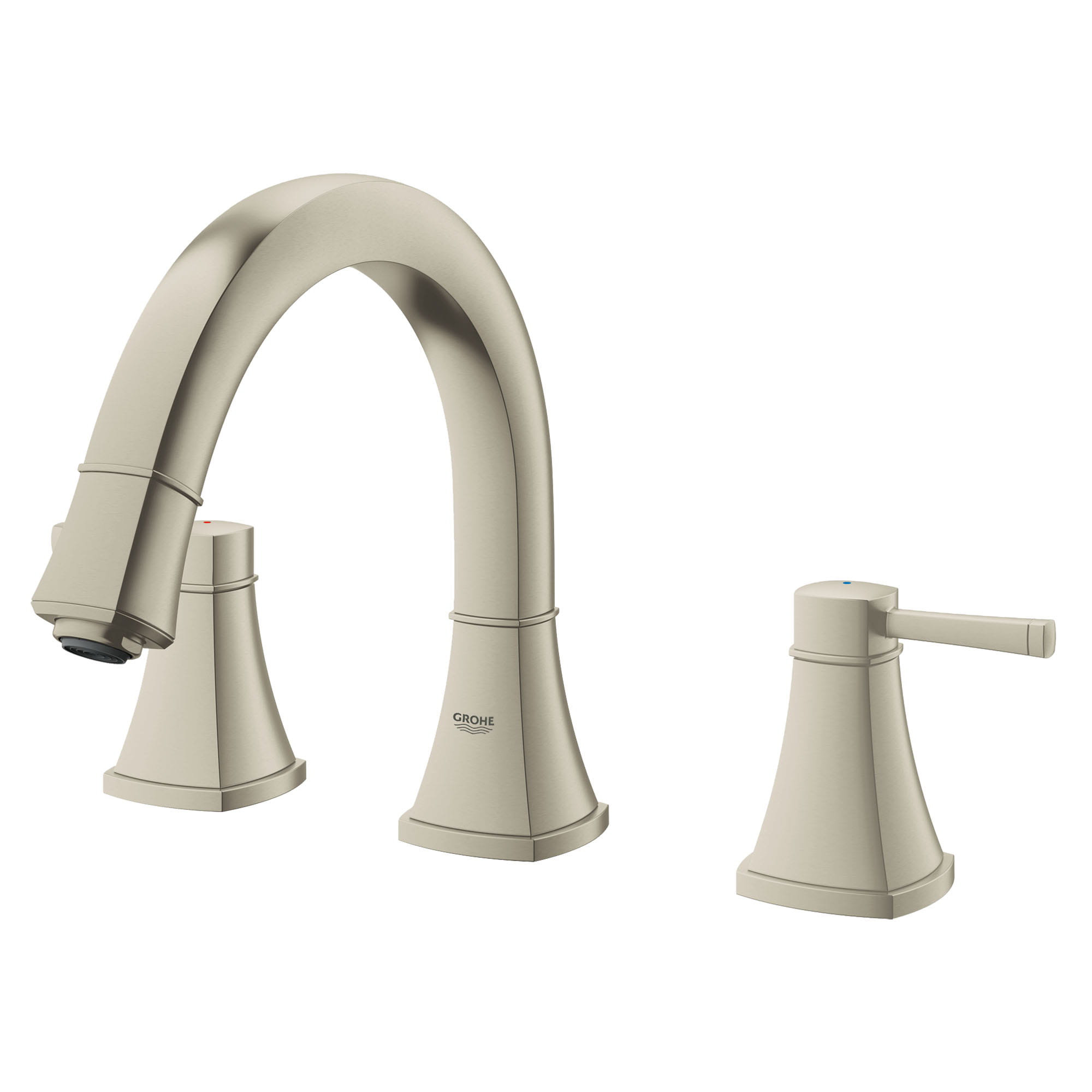 GROHE Geneva Deck Mounted Roman Tub Faucet | Wayfair