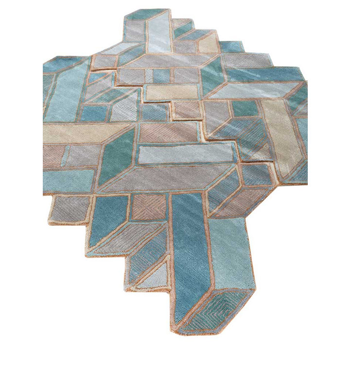 Ivy Bronx Oriental rug - Chetara - special shape | Wayfair.co.uk
