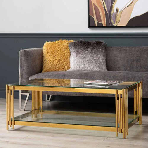 Gold Coffee Tables You'll Love in 2023 - Wayfair Canada