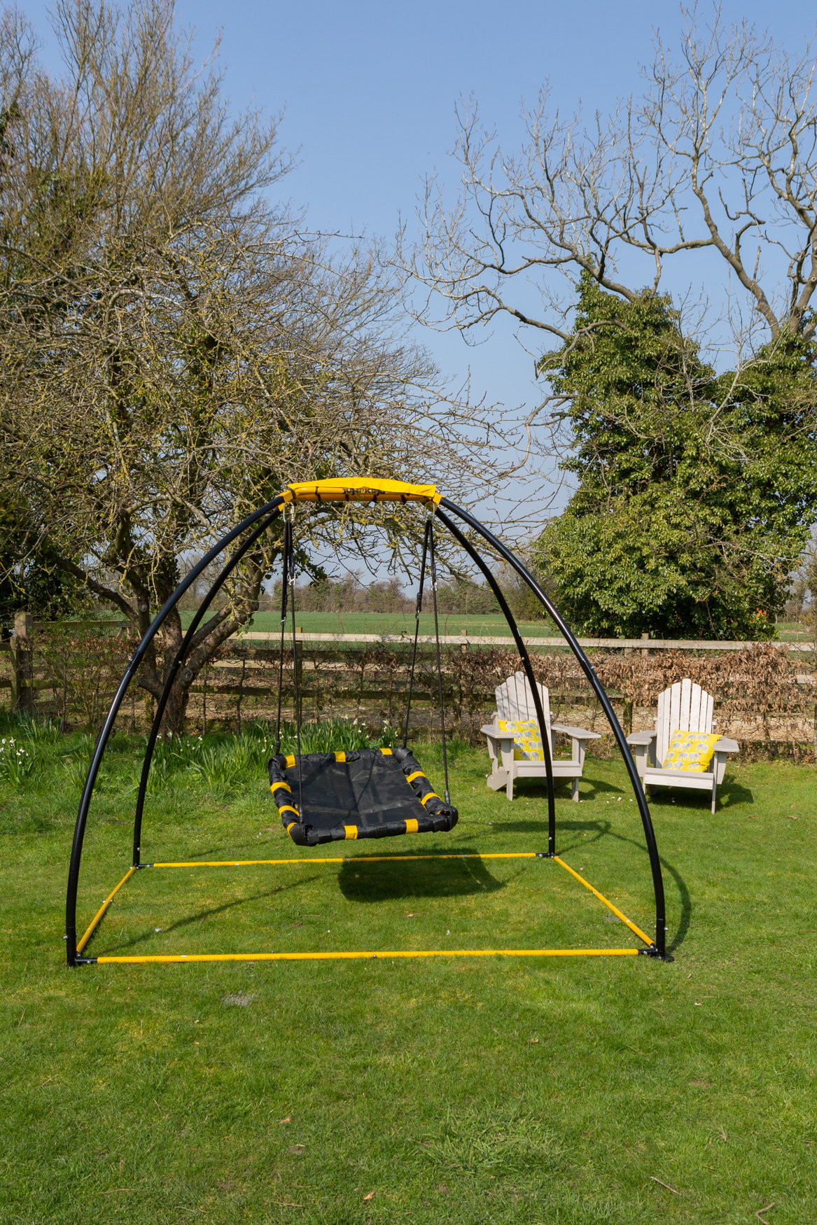 JumpKing UFO Swing with Rectangular Seat & Reviews | Wayfair.co.uk