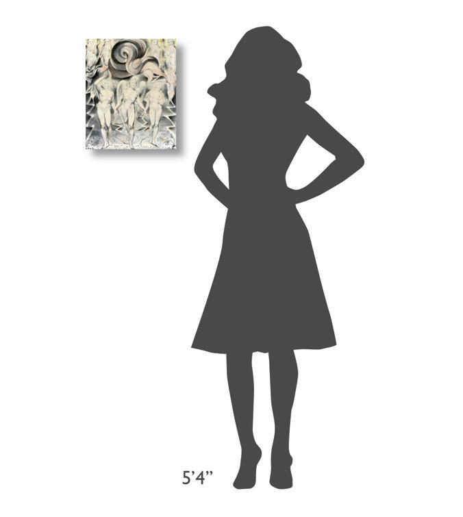 Bless international Satan Calling Up His Legions On Canvas Print | Wayfair