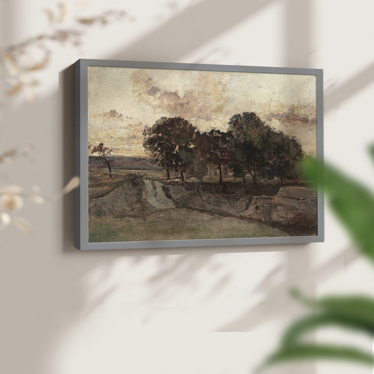 Charlton Home® Vintage Landscapes-CLX -Framed Print - Restickable | Wayfair