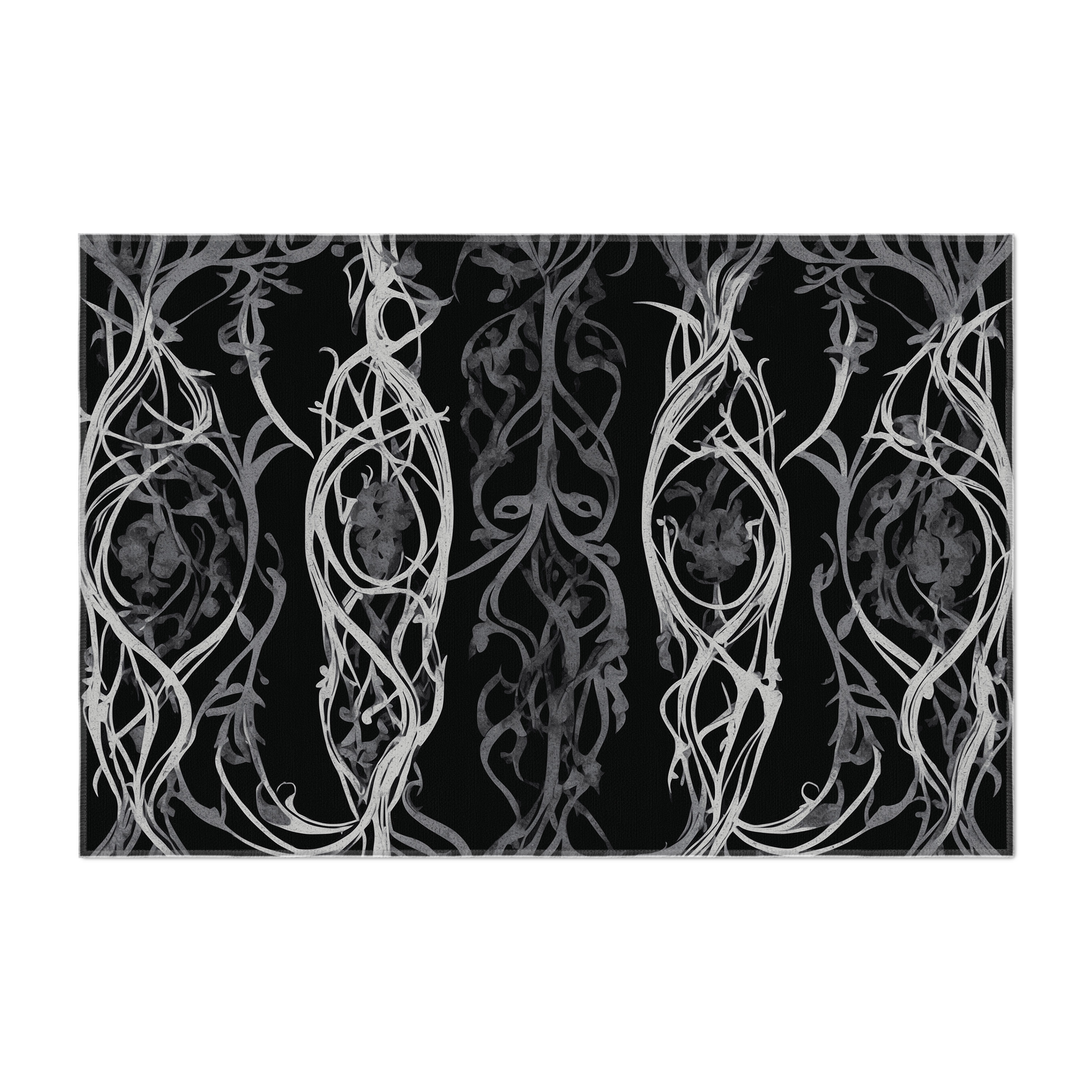 Winston Porter Phantom Lace Indoor And Outdoor Area Rug | Wayfair