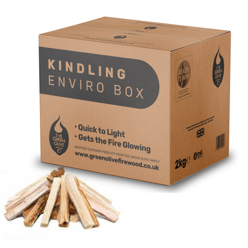 Green Olive Firewood Co. Firestarting Kindling Wood Sticks 4 X 2Kg ...