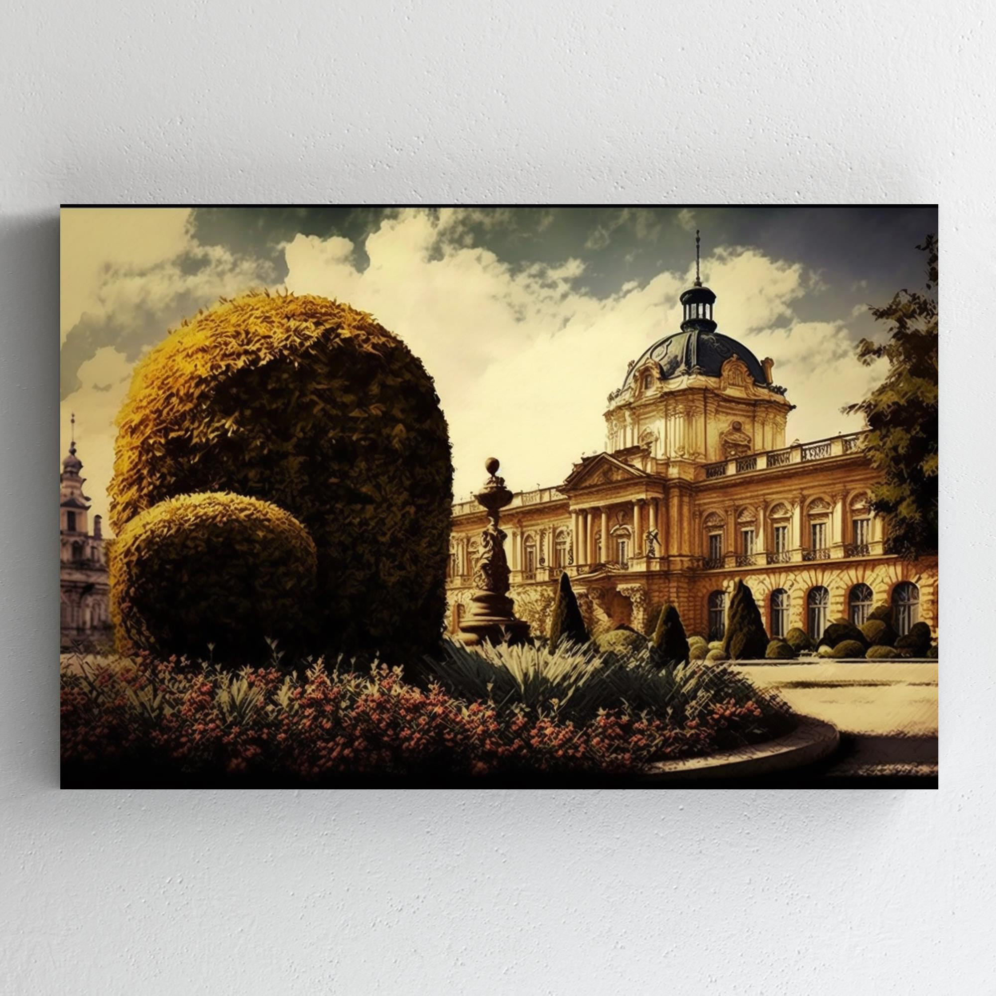 Winston Porter Mallakye Castle Grounds In Munich 1 On Canvas Graphic ...