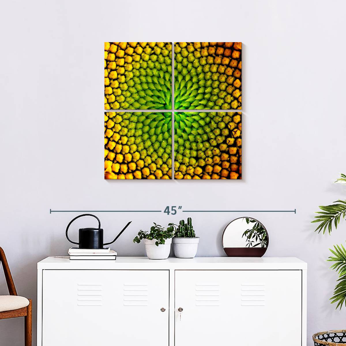 Lark Manor™ Harnek Magnified Sunflower Disc | Wayfair