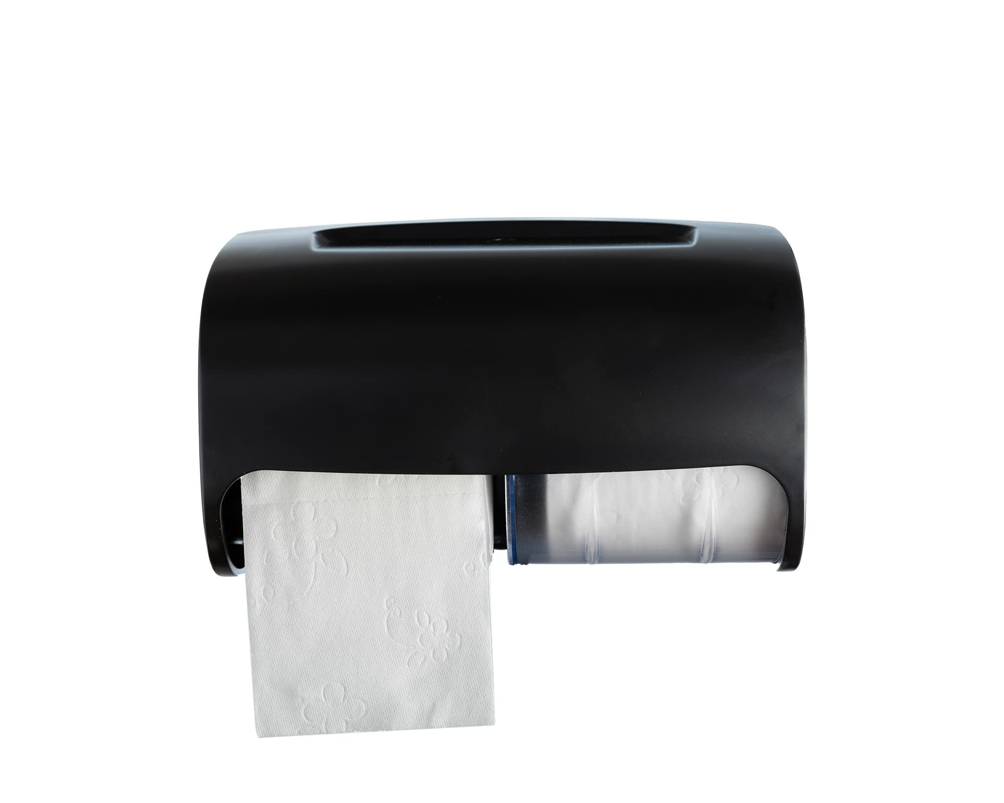 OUMIKEJI Toilet Paper Dispenser Wall Mount, Double (2 Roll) Locking ...