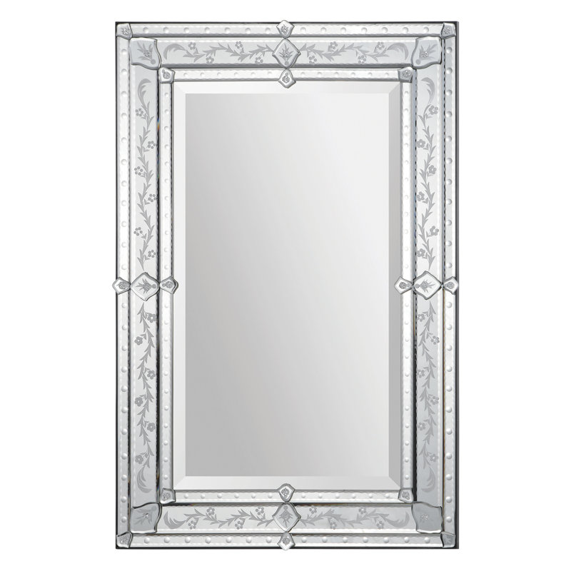 Rosdorf Park Modern & Contemporary Accent Rectangle Framed Wall Mirror ...