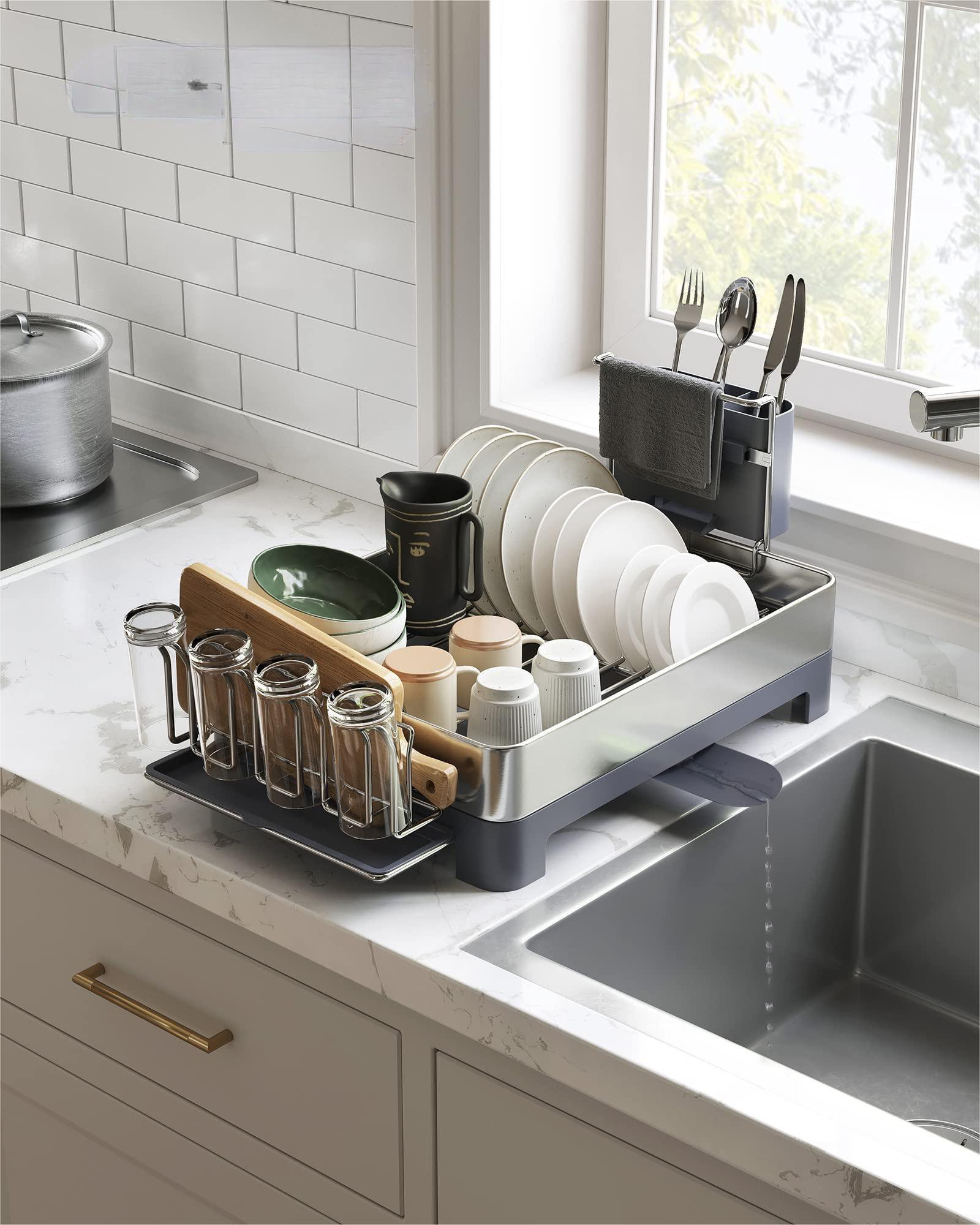 Bassetts Stainless Steel Dish Rack | Wayfair
