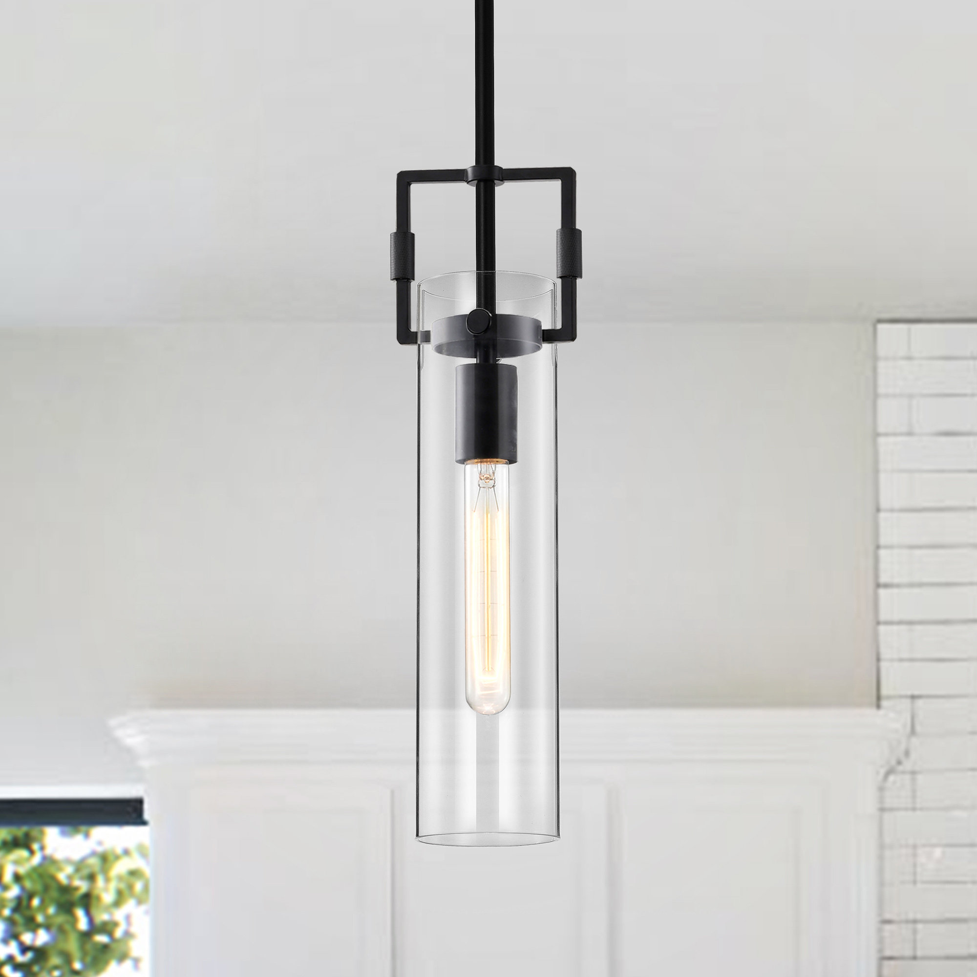 Mercury Row Heffron 1 - Light Single Cylinder Pendant & Reviews ...