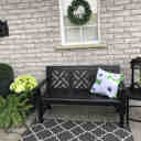 Innova Hearth and Home Chippendale Cast Aluminum Park Bench & Reviews ...