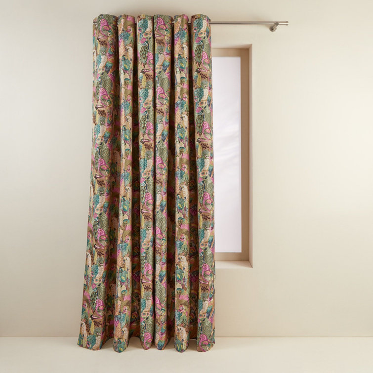 Madura Rayon / Viscose Room Darkening Eyelet Curtain Panel | Wayfair.co.uk