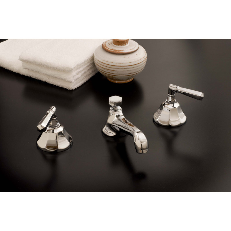Strom Living Mississippi Widespread Lavatory Faucet with Lever Handles ...