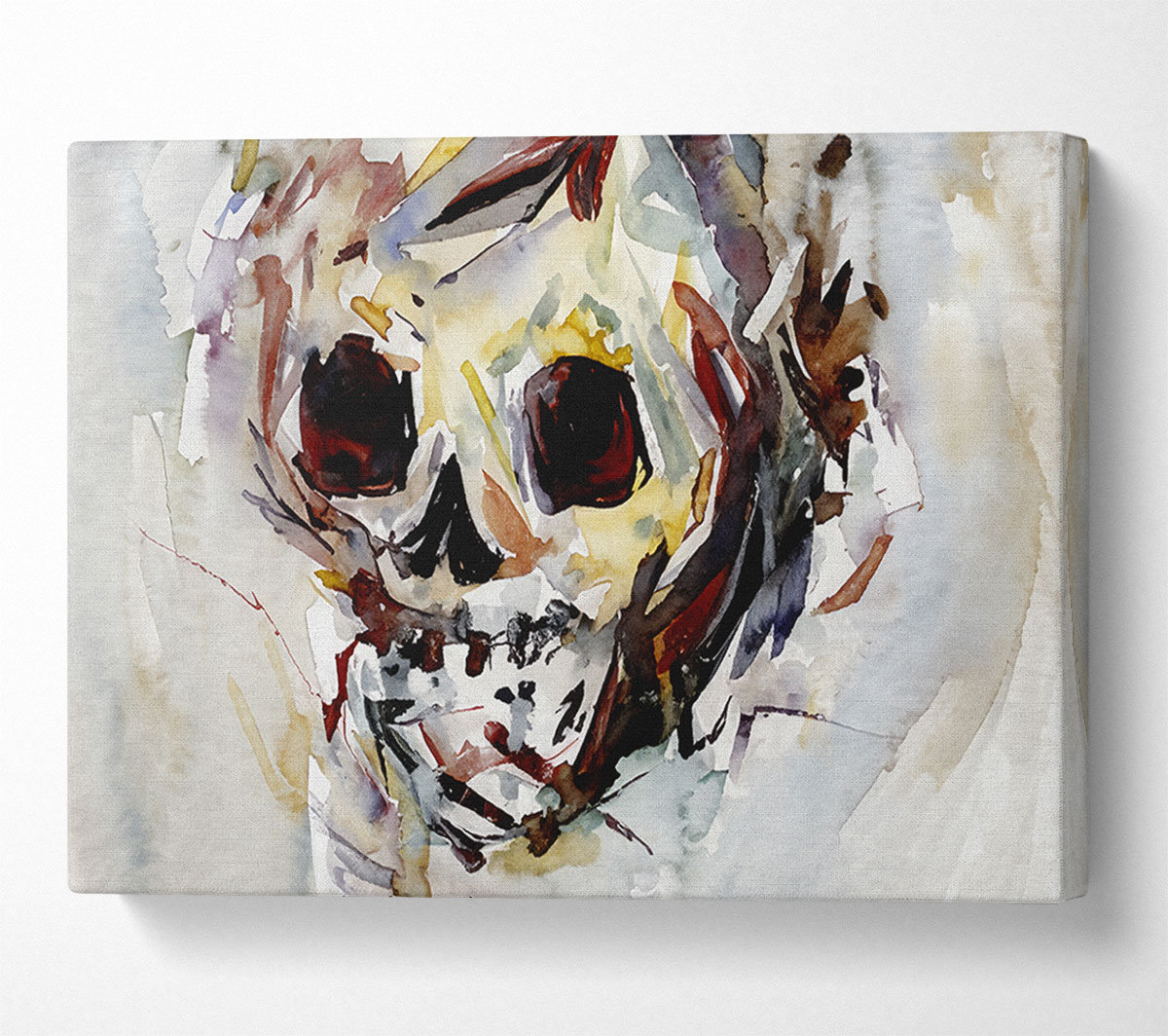 Happy Larry Skull Face - Print | Wayfair.co.uk