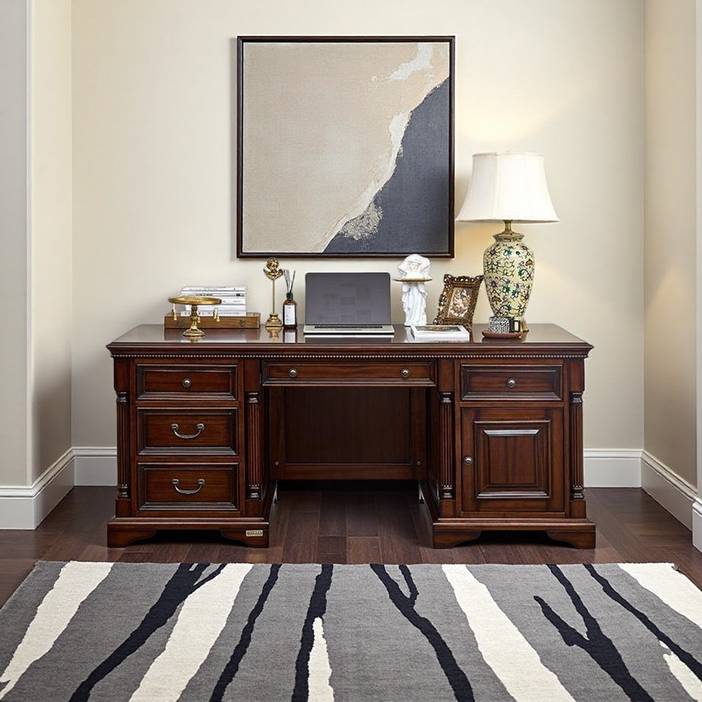 Canora Grey American style solid wood household desk - Wayfair Canada