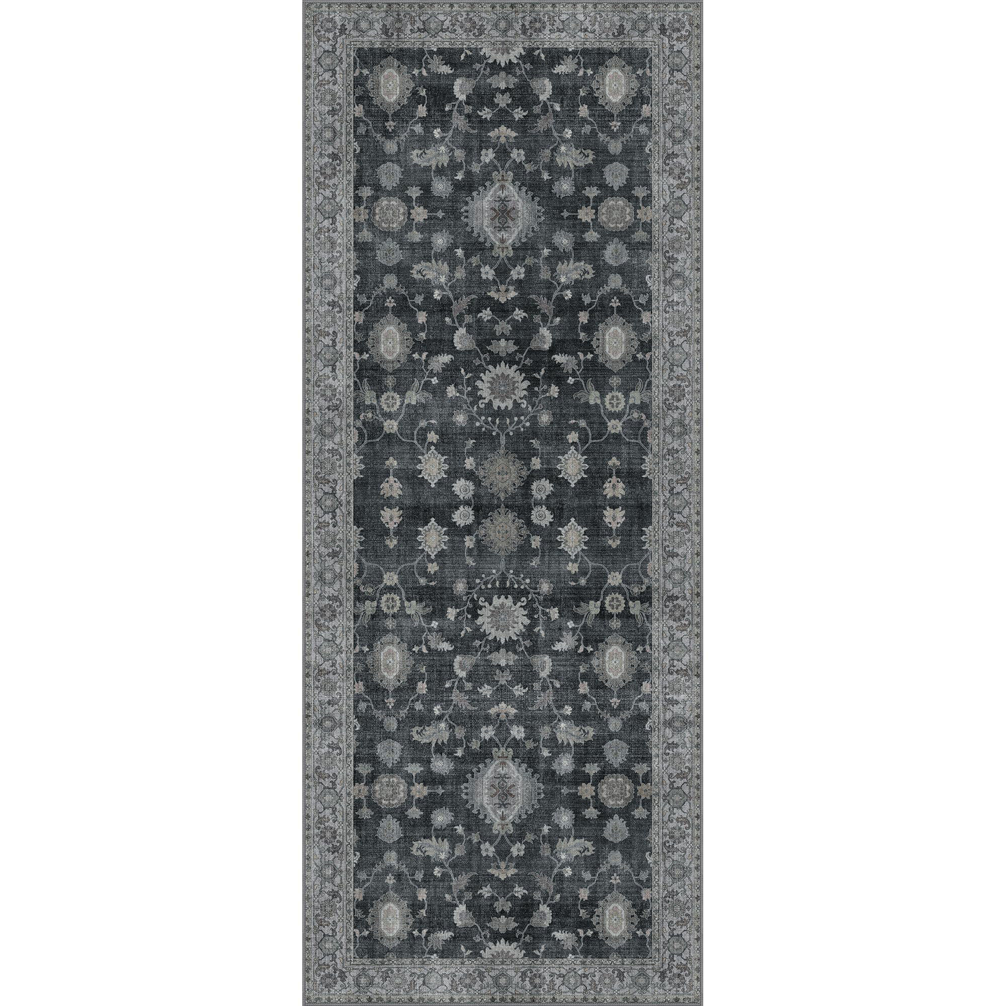 Bungalow Rose Runner Rug For Hallways Machine Washable, 2X5 Non Slip ...