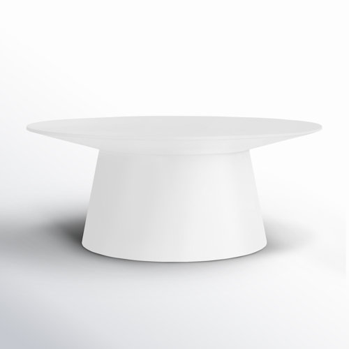 Round White Coffee Tables You'll Love | Wayfair