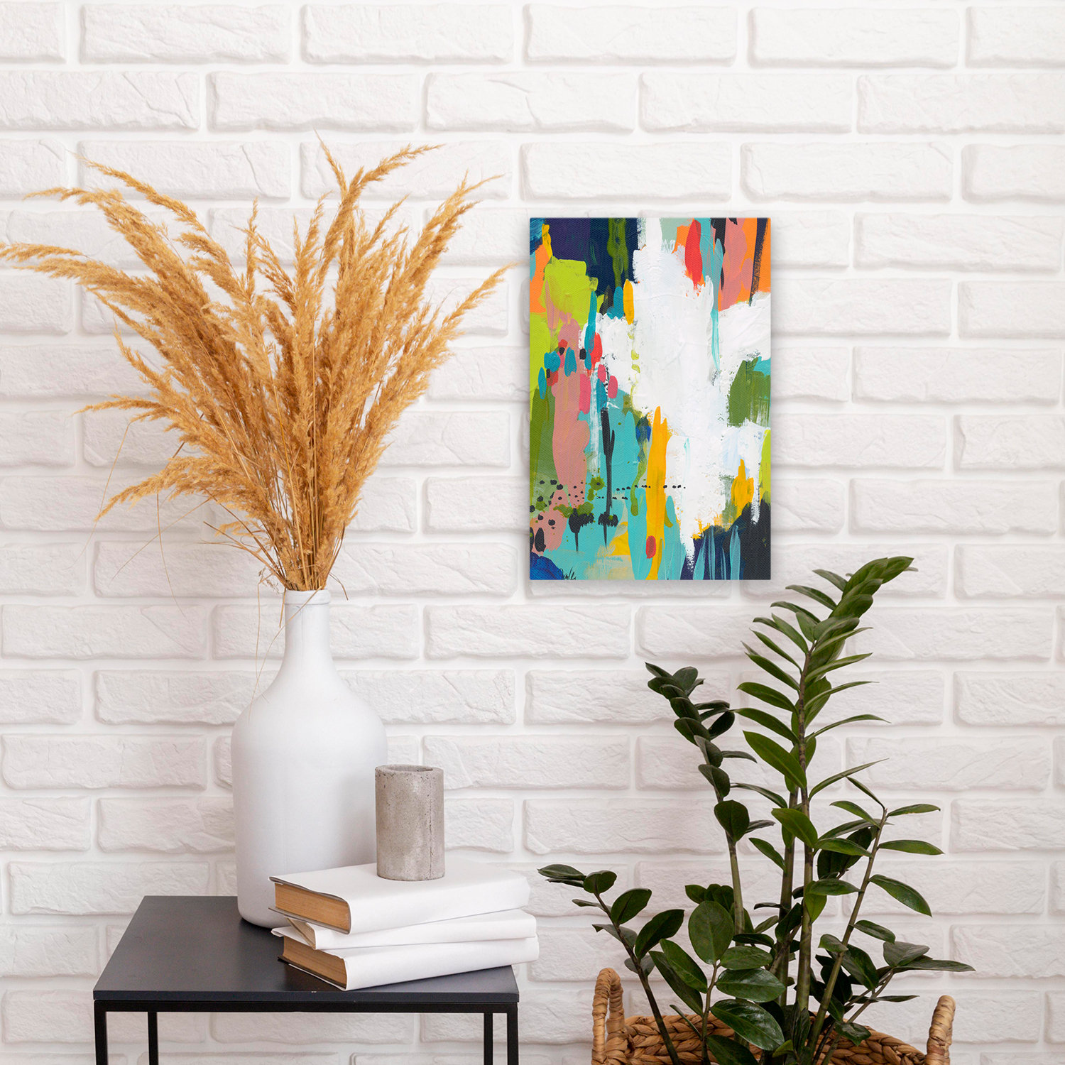 Ebern Designs Summer Field - Abstracts Contemporary Art | Wayfair