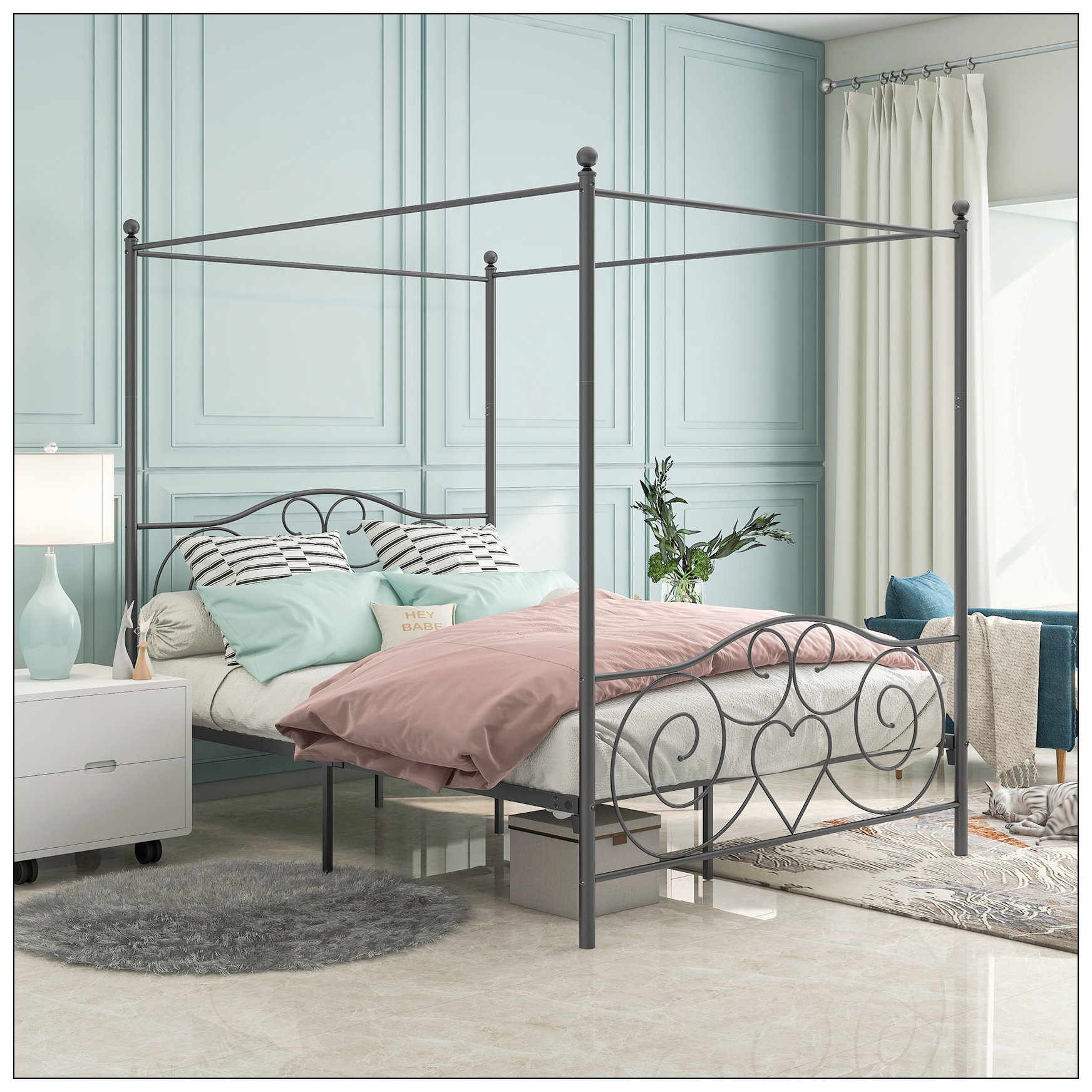 Red Barrel Studio Flenor Queen Bed - Wayfair Canada